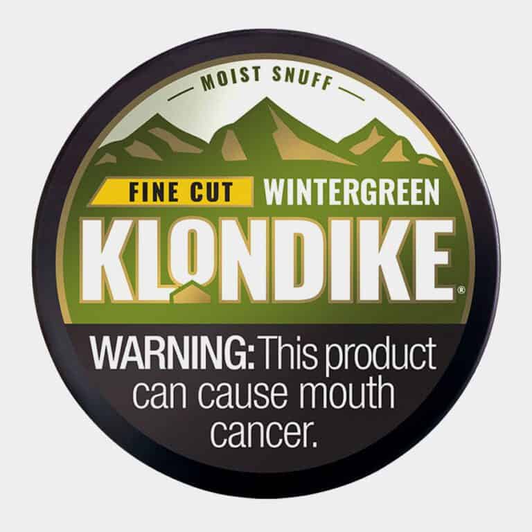Klondike Fine Cut Wintergreen | Great Tasting American Dip