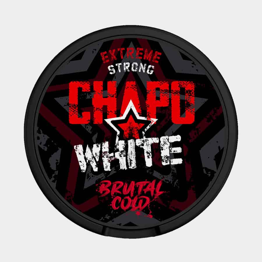 Chapo White Brutal Cold | Super Insanely Strong Pouches